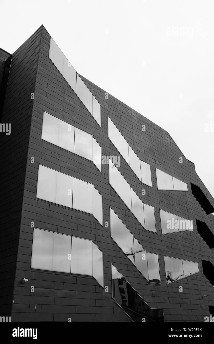 Modern scenery of futuristic architecture Stock Photo - Alamy