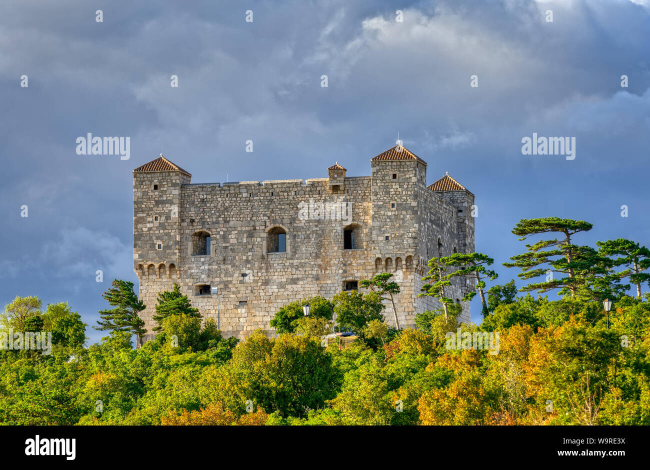 Medieval Castle - Nehaj Fortress in Senj, Croatia Stock Photo - Alamy