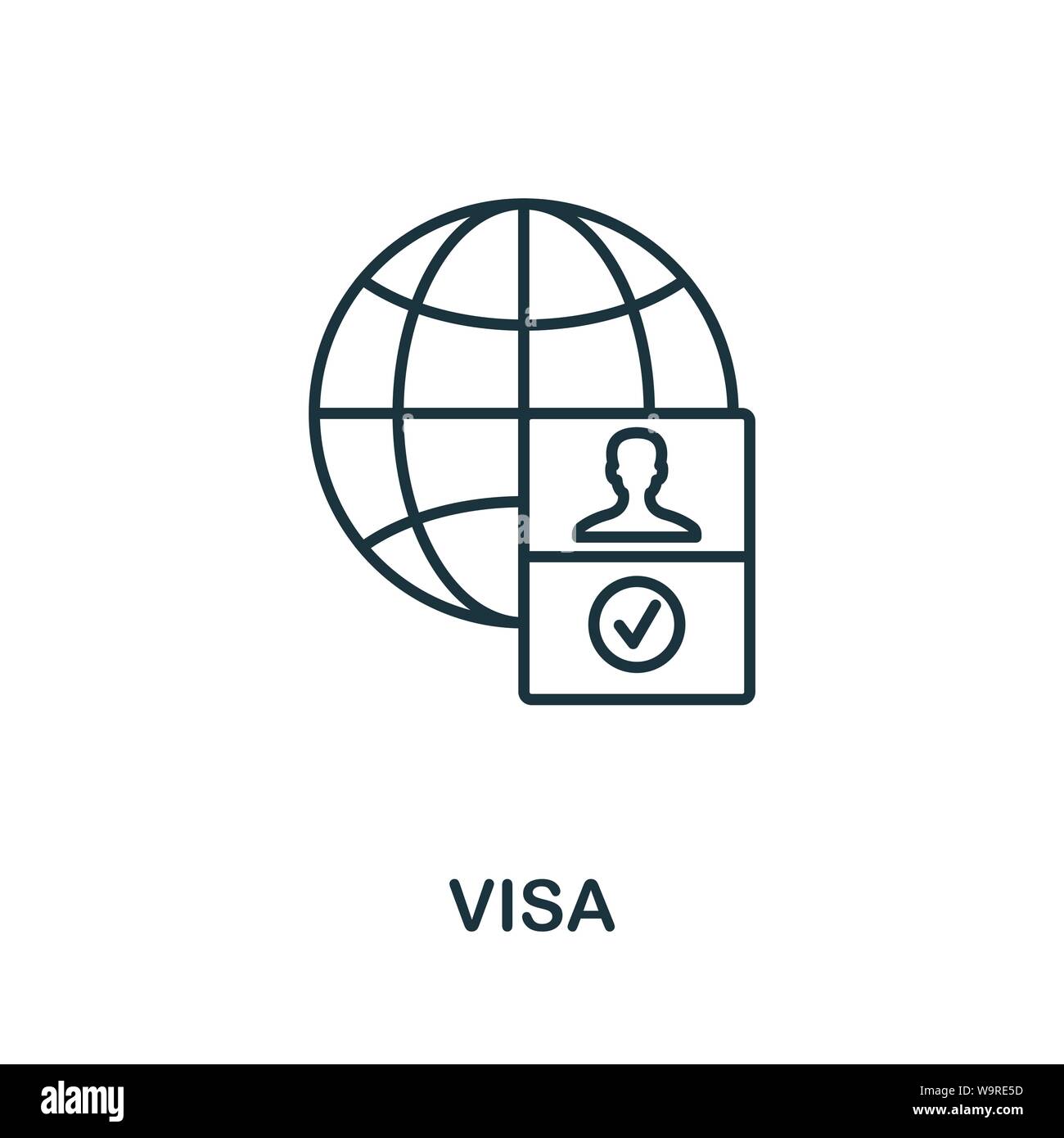 Visa Stock Vector Images Alamy