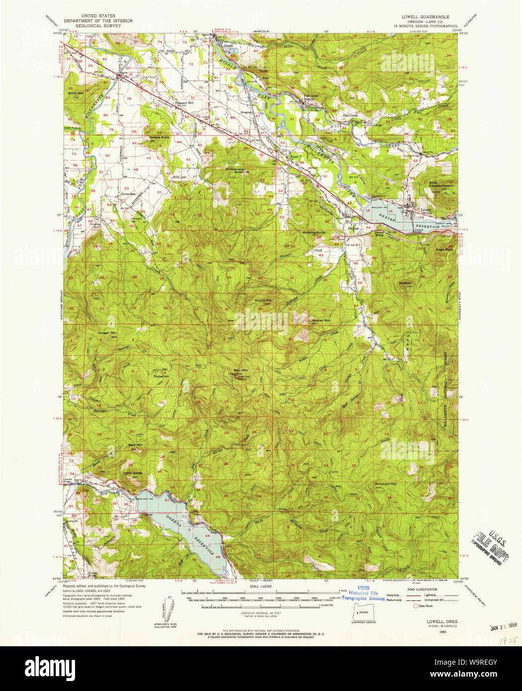 Map of lowell hi-res stock photography and images - Alamy