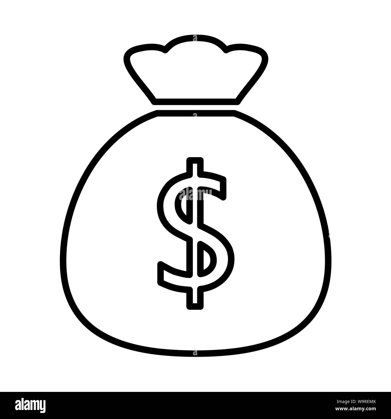 Money icon vector hi-res stock photography and images - Alamy