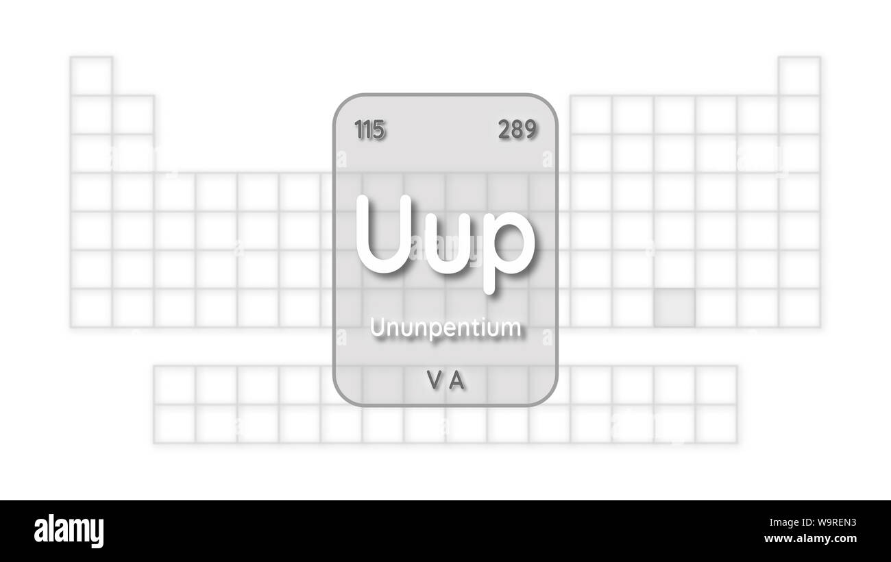 Ununpentium chemical element atomic data and symbol - table of elements ...