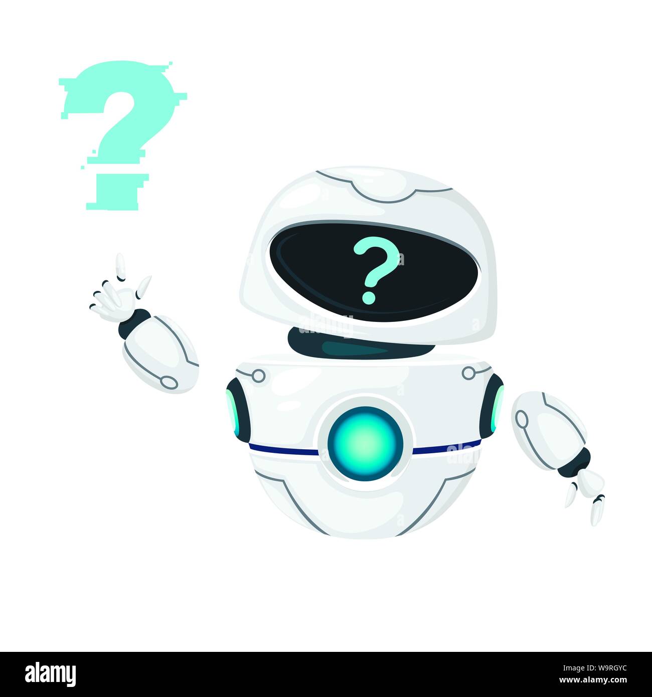 Question mark flat design stock Stock Vector Images - Alamy