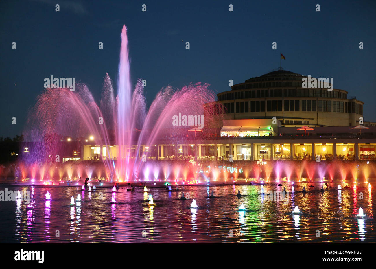Wroclaw multimedia fountain hi-res stock photography and images - Alamy