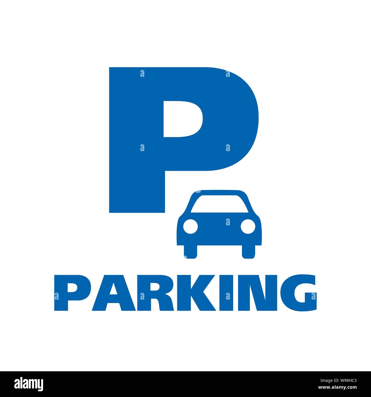 Bike parking space Cut Out Stock Images & Pictures - Alamy