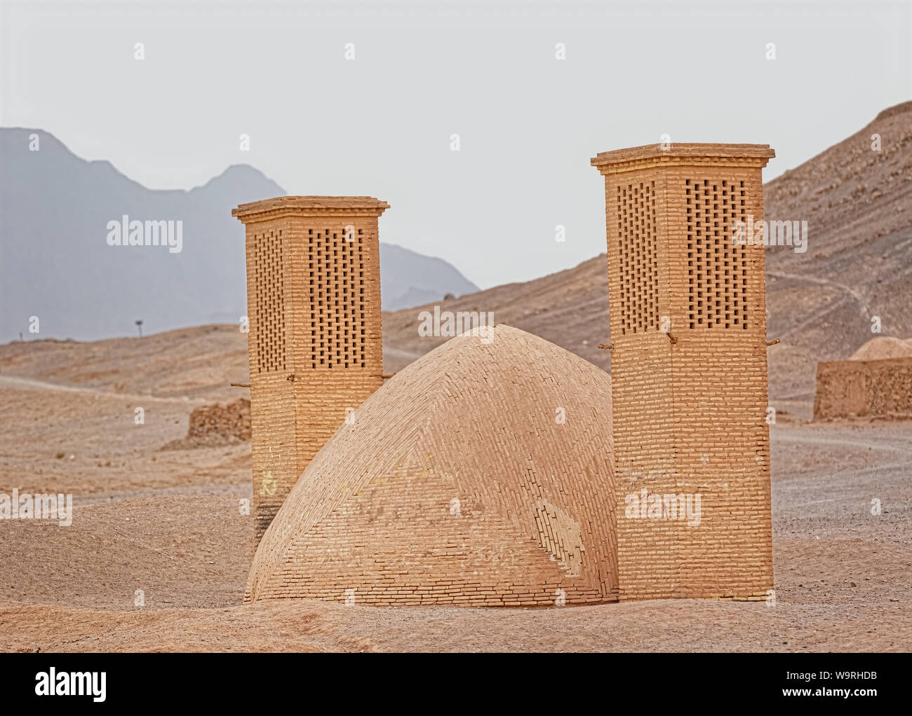 Tower of Silence building Stock Photo - Alamy