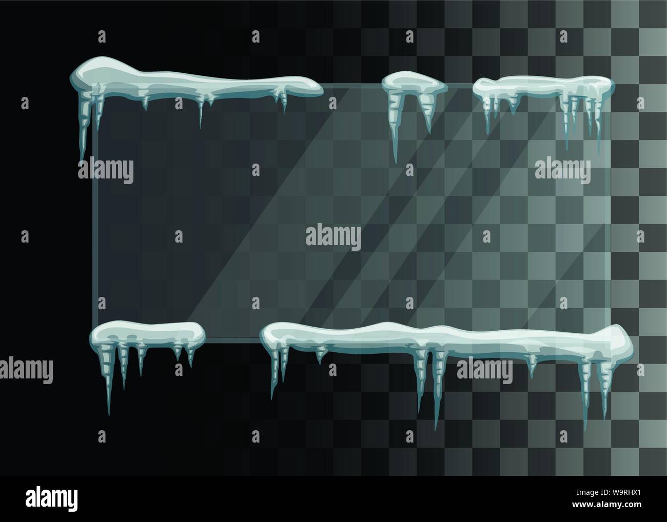 Frost and snow Stock Vector Images - Alamy