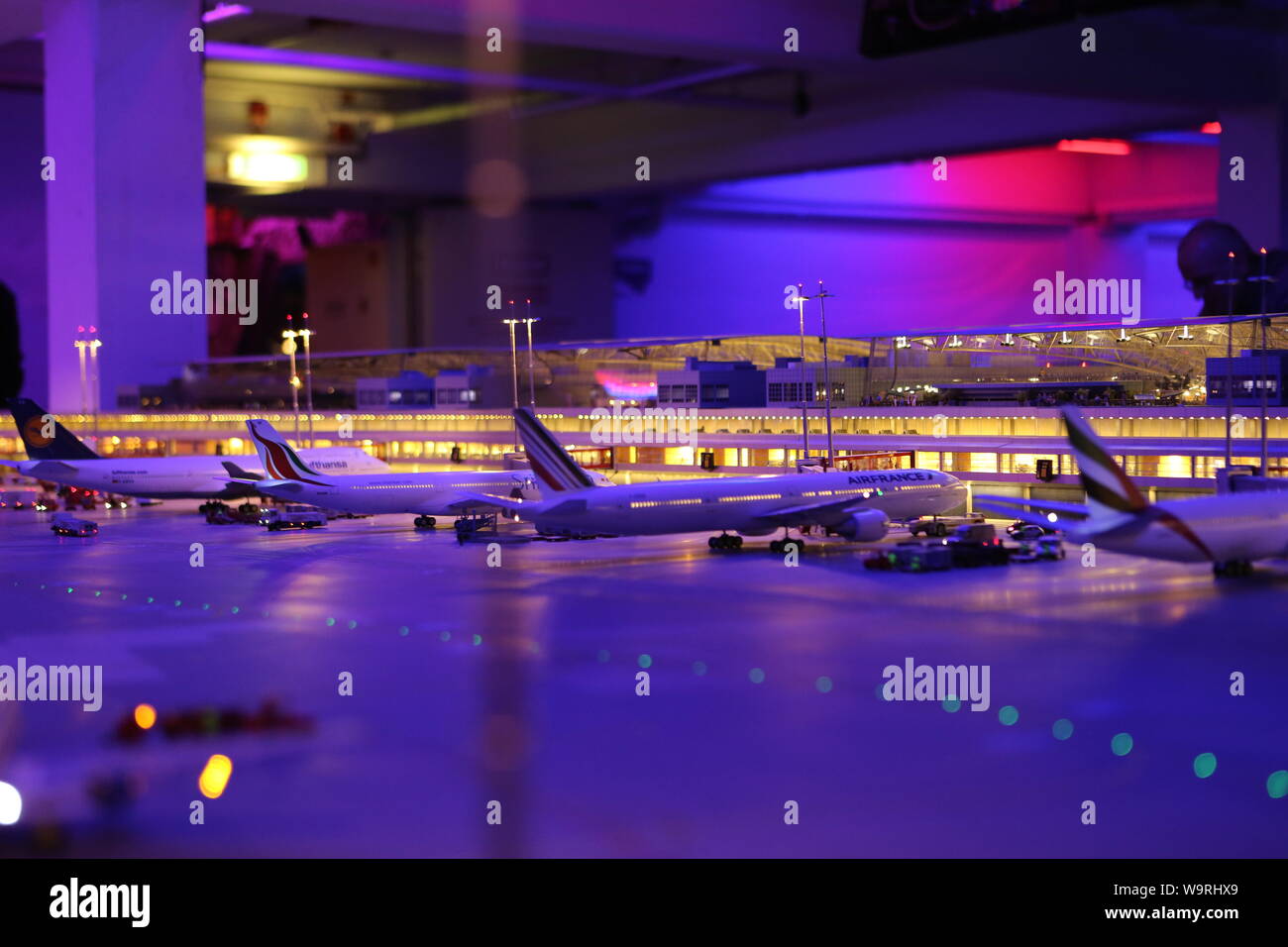 Knuffingen Airport in The Miniataur Wunderland, Hamburg, Germany Stock ...