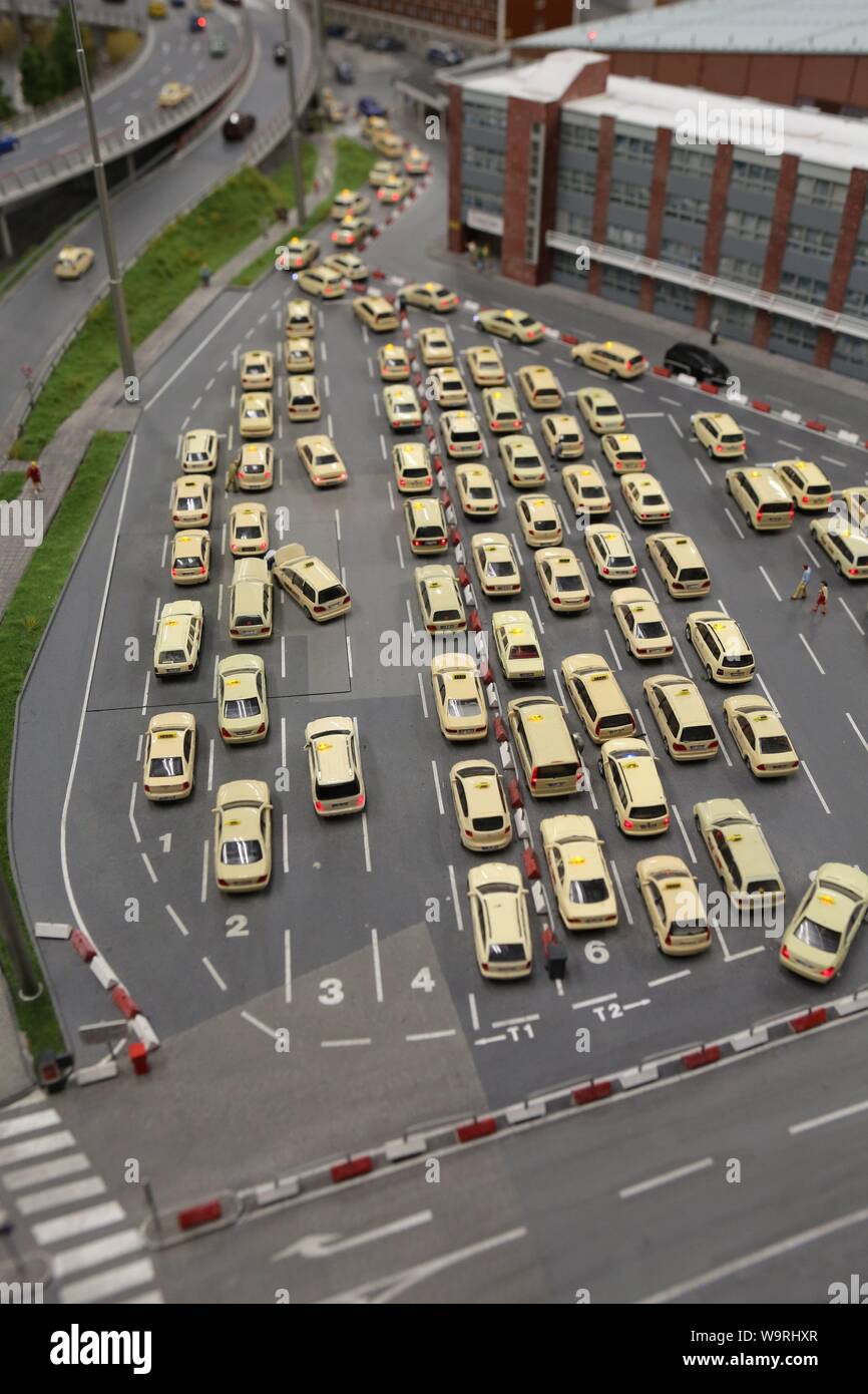 Knuffingen Airport in The Miniataur Wunderland, Hamburg, Germany Stock ...