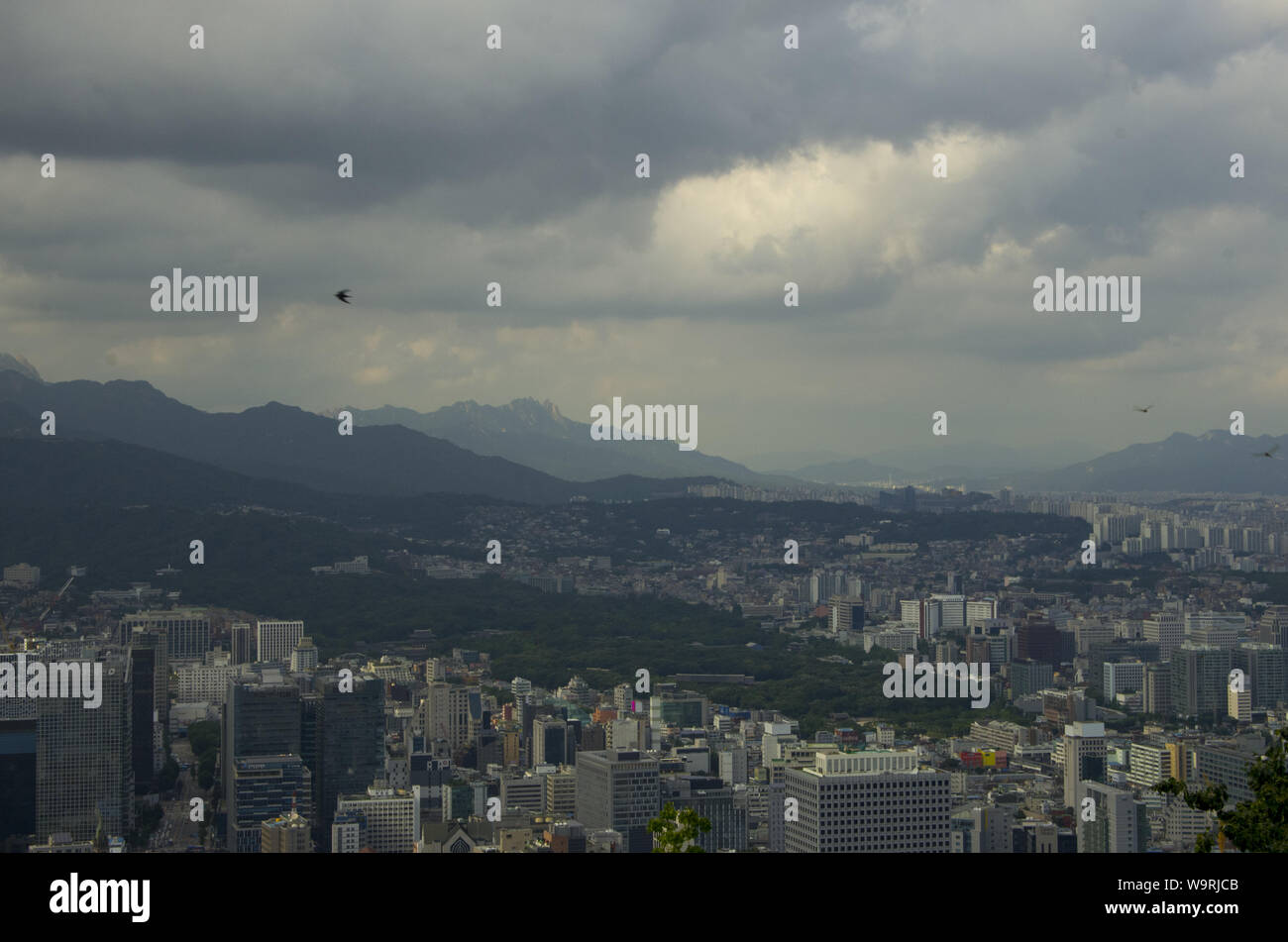 city view of seoul, korea Stock Photo - Alamy