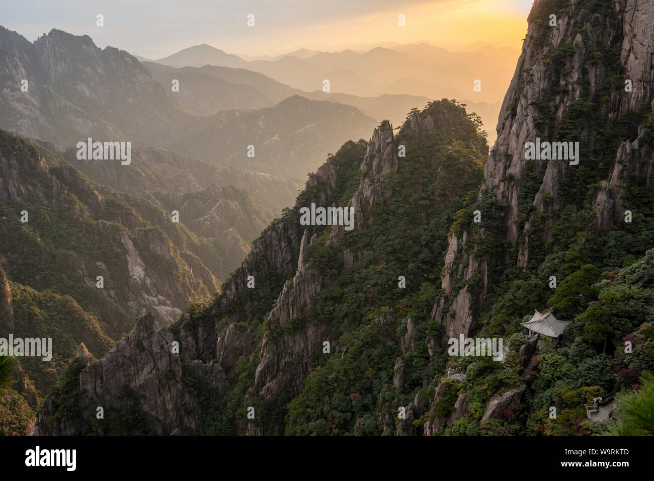 Asia, China, Chinese, Anhui Province, Mount Huangshan, UNESCO , World ...