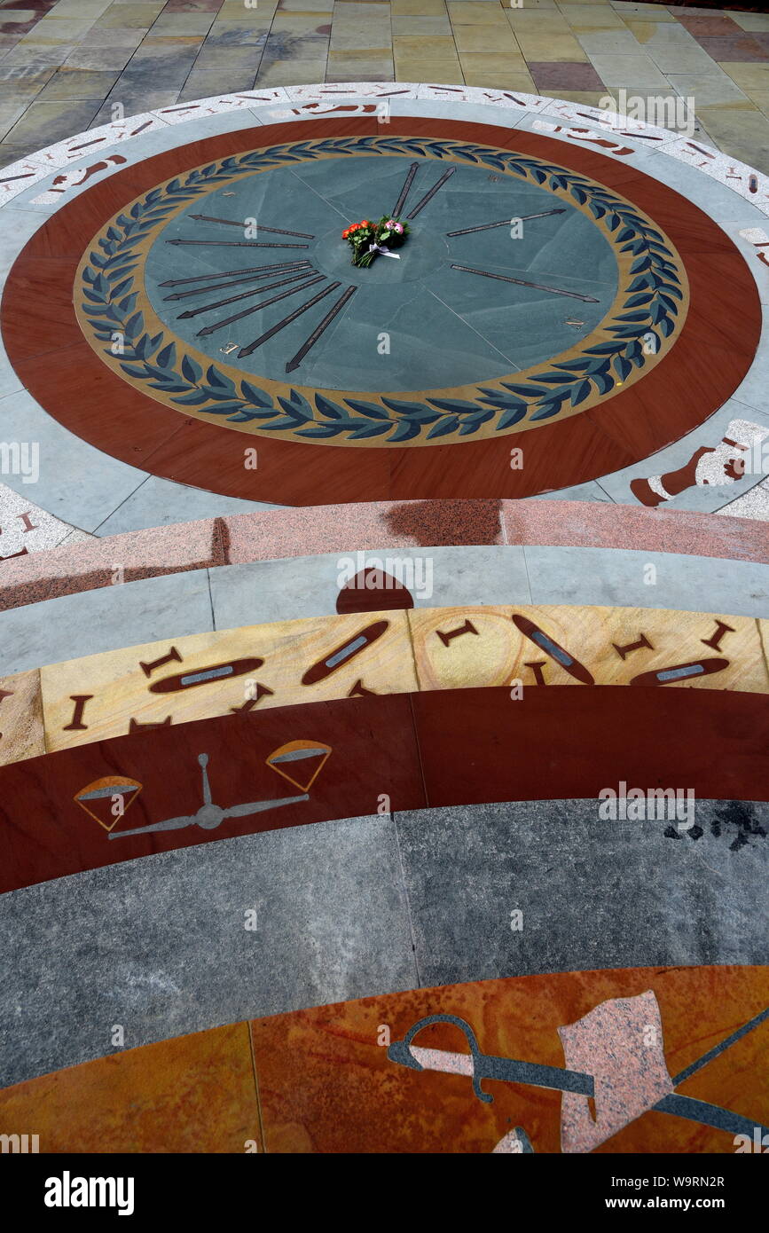 Peterloo memorial in Manchester Stock Photo - Alamy