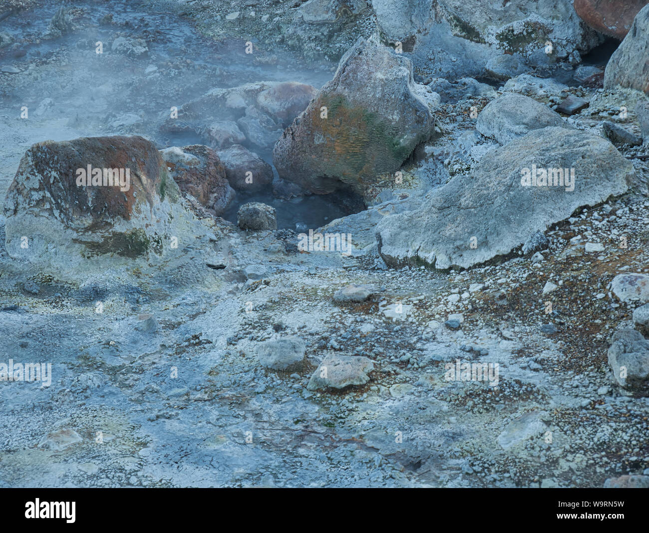 Steam rising volcanic lava in hi-res stock photography and images - Alamy