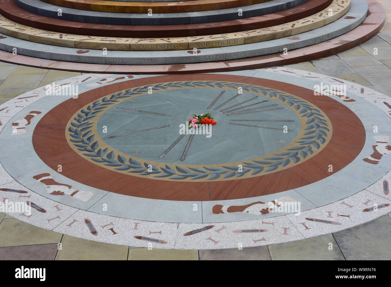 Peterloo memorial in Manchester Stock Photo - Alamy