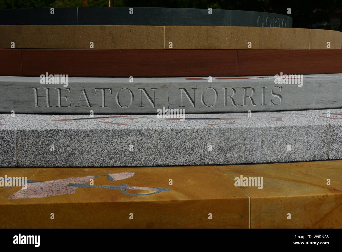 Peterloo memorial in Manchester Stock Photo - Alamy