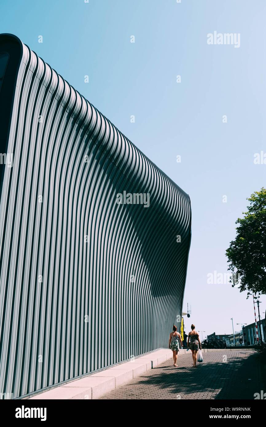 Modern scenery of a futuristic architecture Stock Photo - Alamy