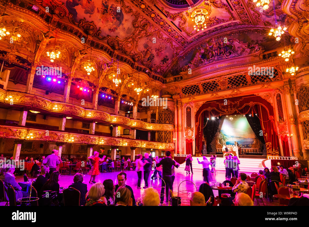England, Lancanshire, Blackpool, The Blackpool Tower Ballroom, 30064077 ...