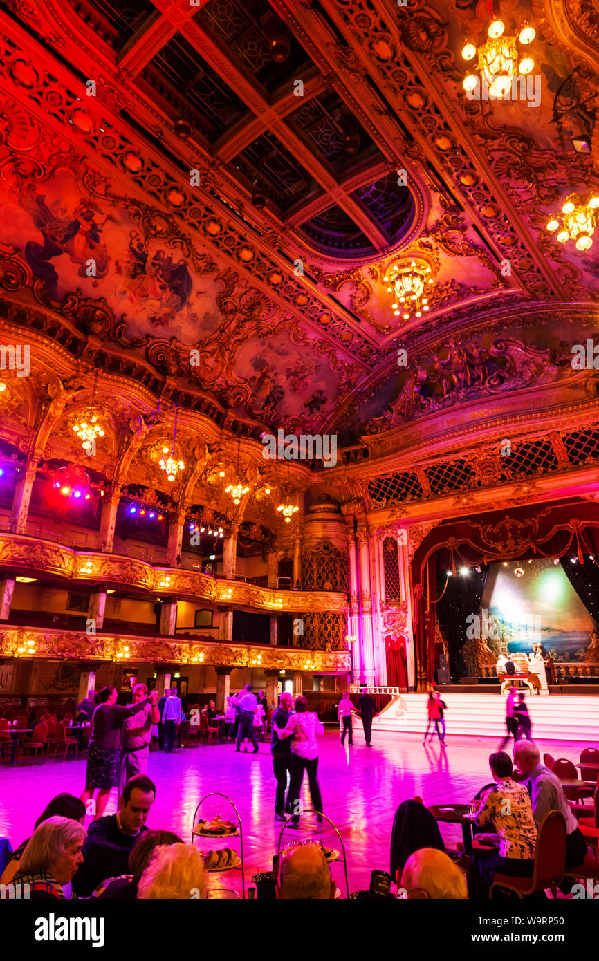 England, Lancanshire, Blackpool, The Blackpool Tower Ballroom, 30064082 ...