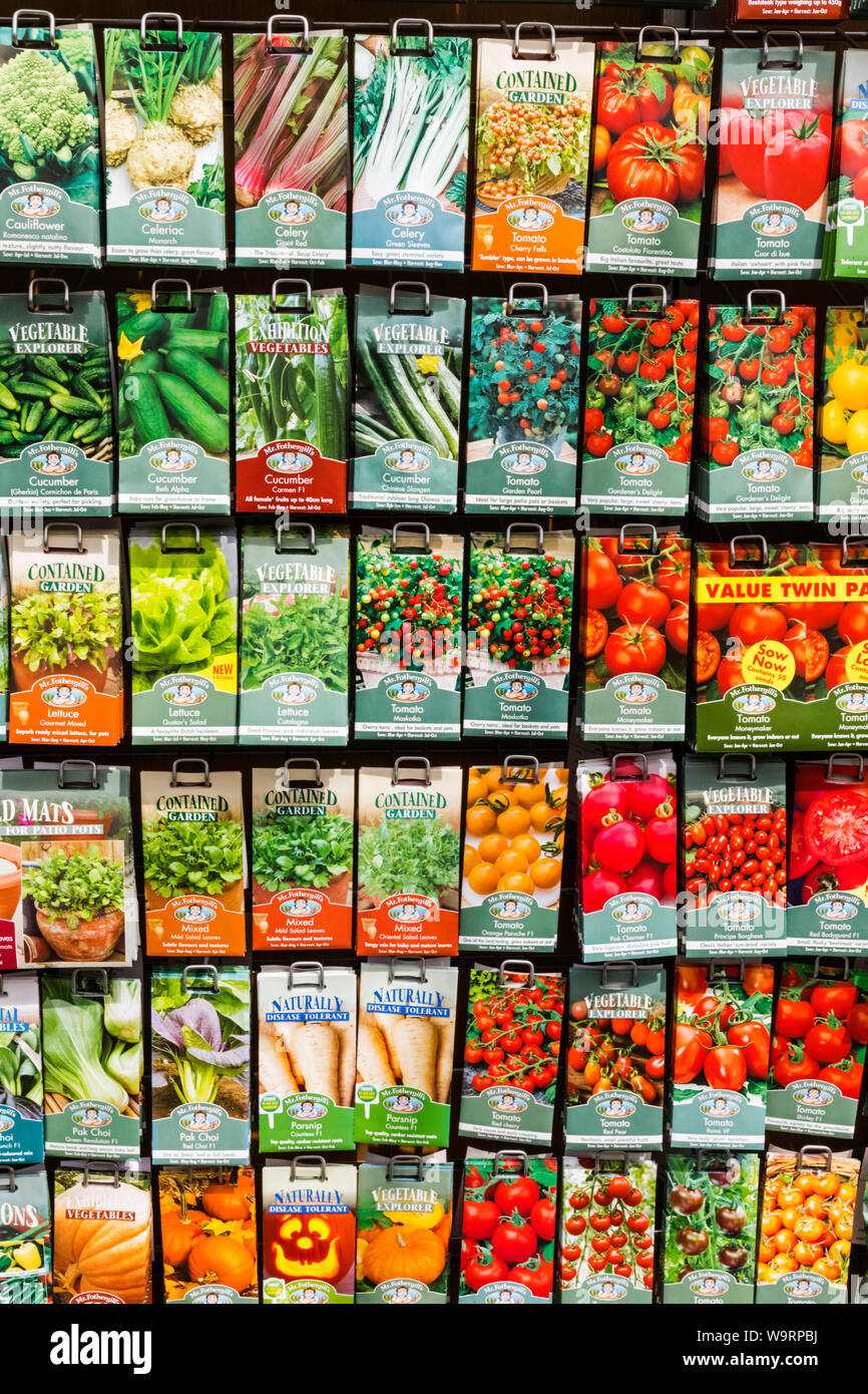 Seed packets sale shop hi-res stock photography and images - Alamy