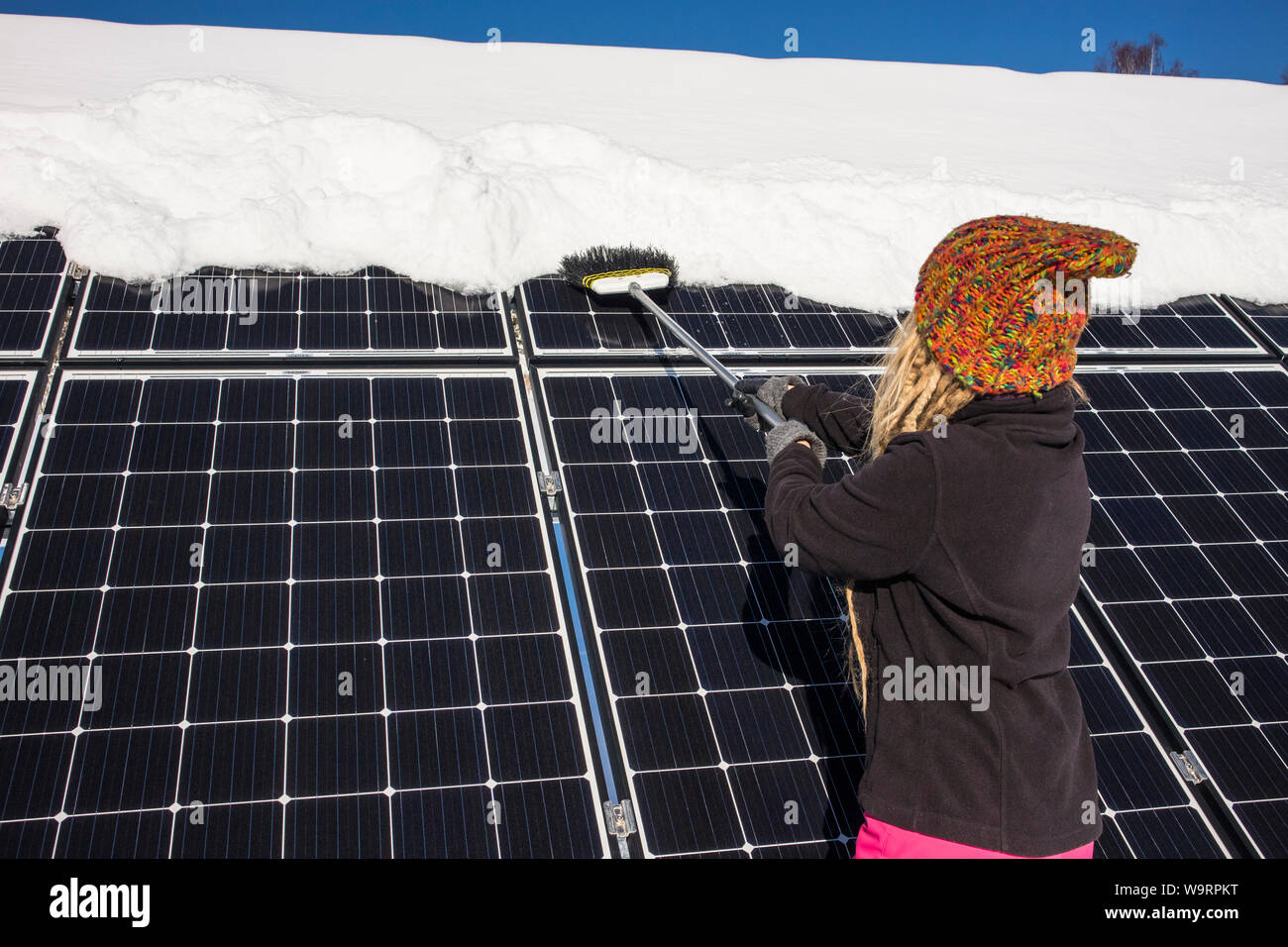 Cleaning Off Panels High Resolution Stock Photography and Images - Alamy