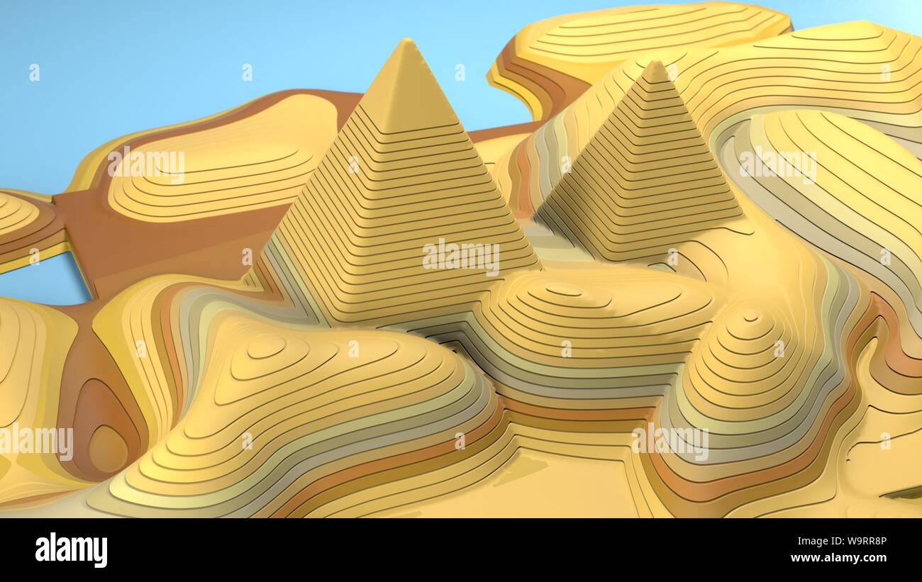 Egypt pyramid diagram hi-res stock photography and images - Alamy