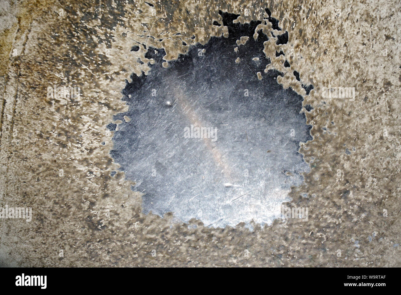 Abstract dirty plastic background with a spot in the middle Stock Photo ...