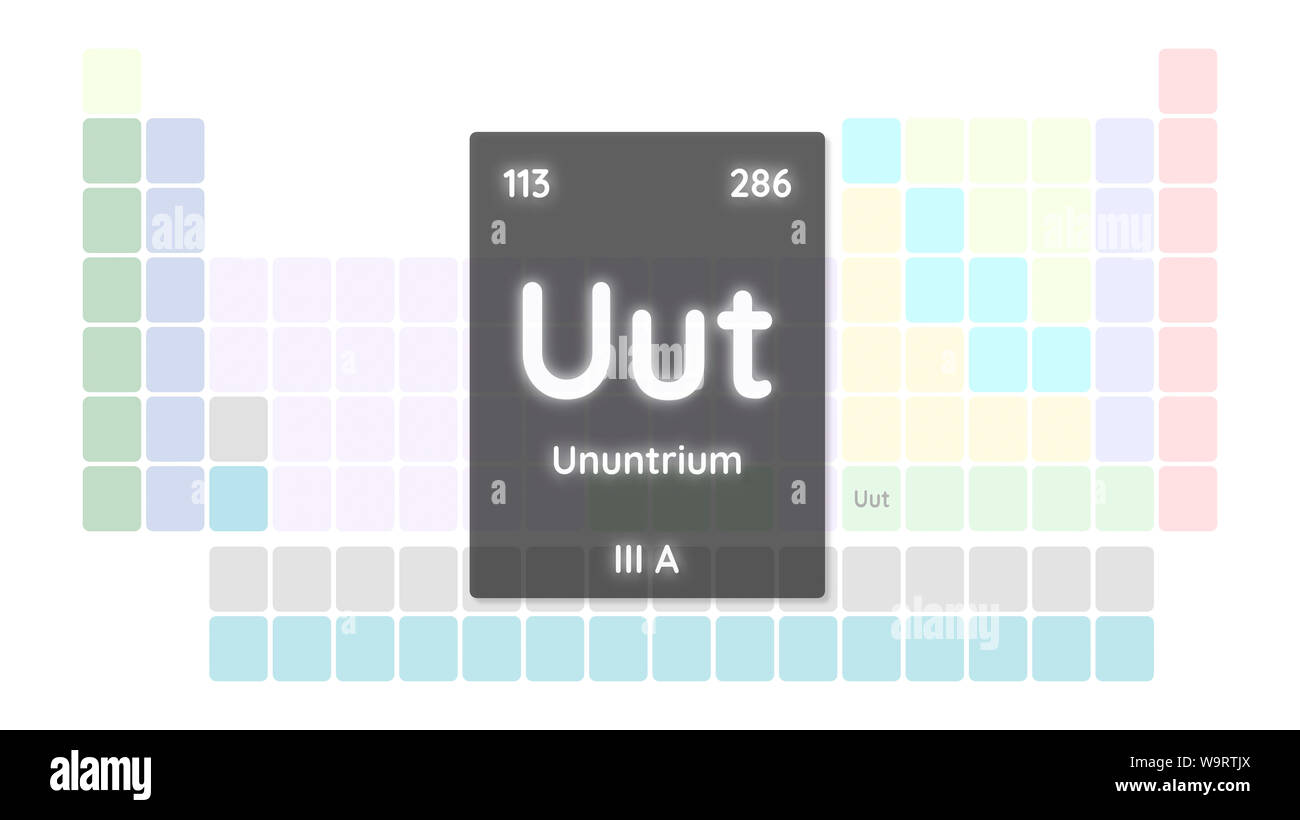 Ununtrium chemical element atomic data and symbol - table of elements ...