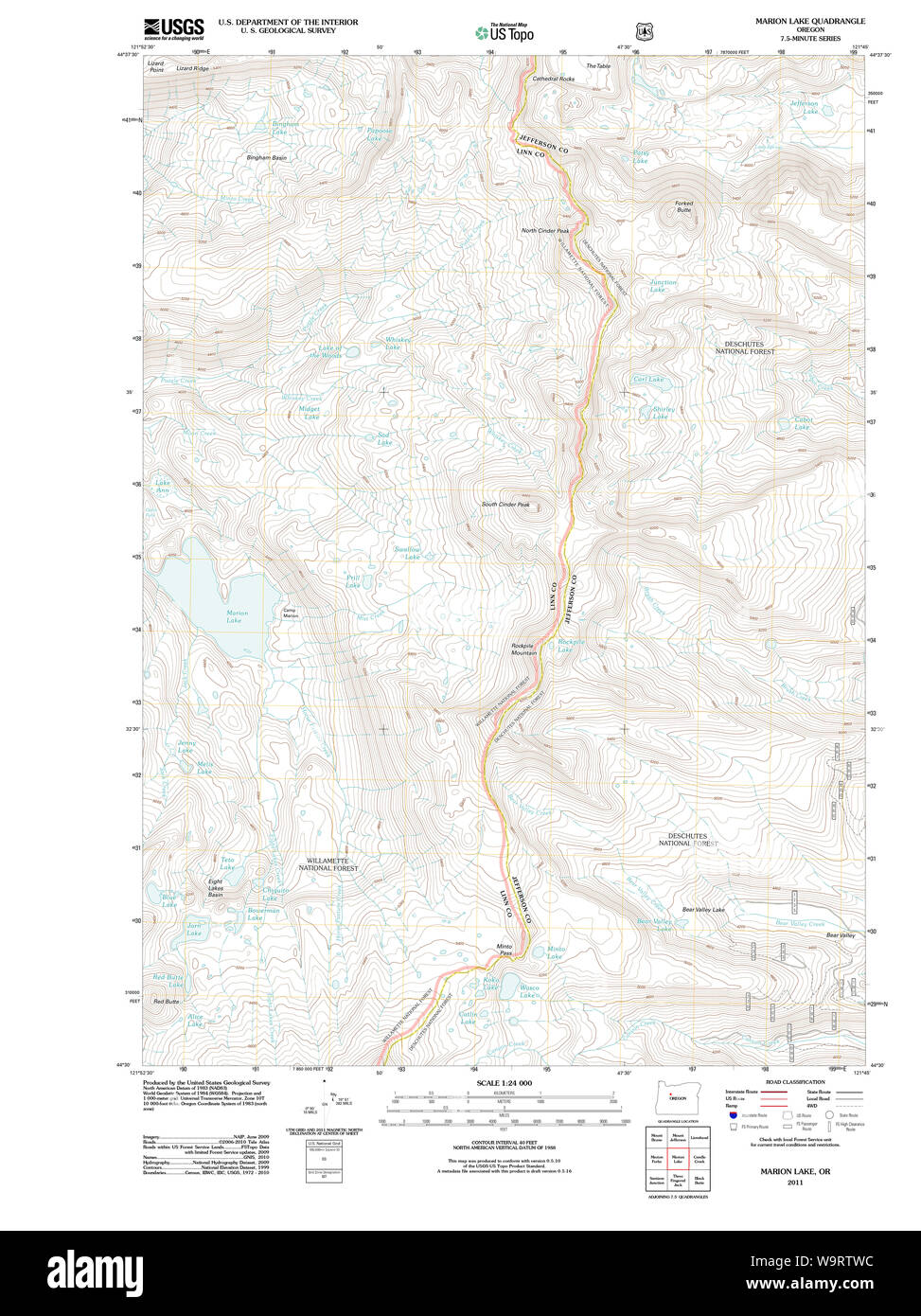 Map lake marion hi-res stock photography and images - Alamy