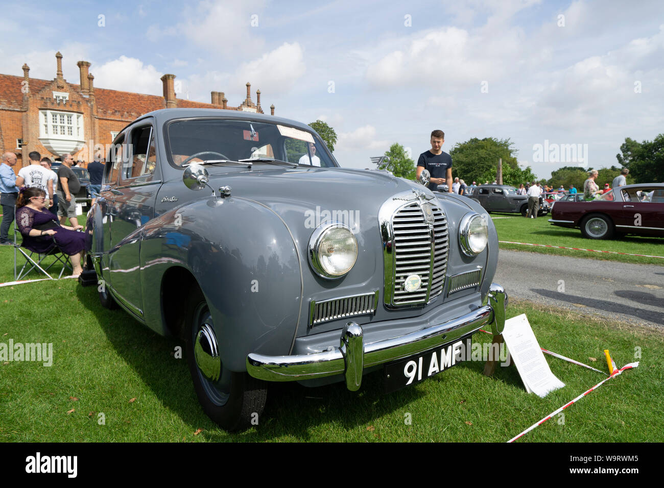 1953 Austin A40 Somerset at The Helmingham Festival of Classic & Sports ...