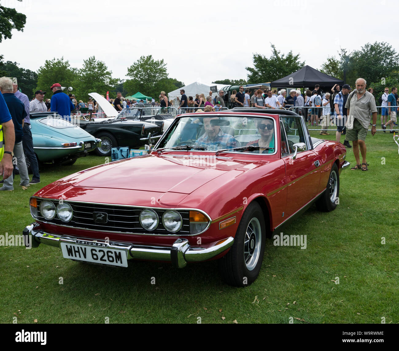 Triumph stag hi-res stock photography and images - Alamy