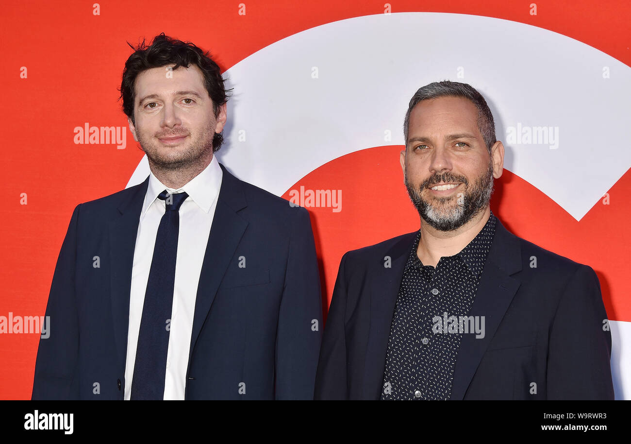 WESTWOOD, CA - AUGUST 14: Gene Stupnitsky (L) and Lee Eisenberg attend ...