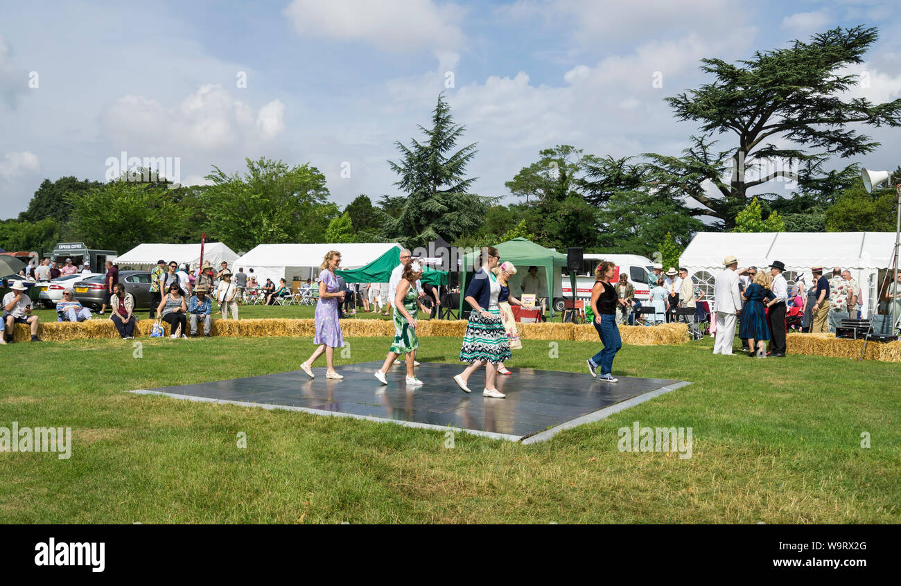 Chocks Away Old time dancing display The Helmingham Festival of Classic ...