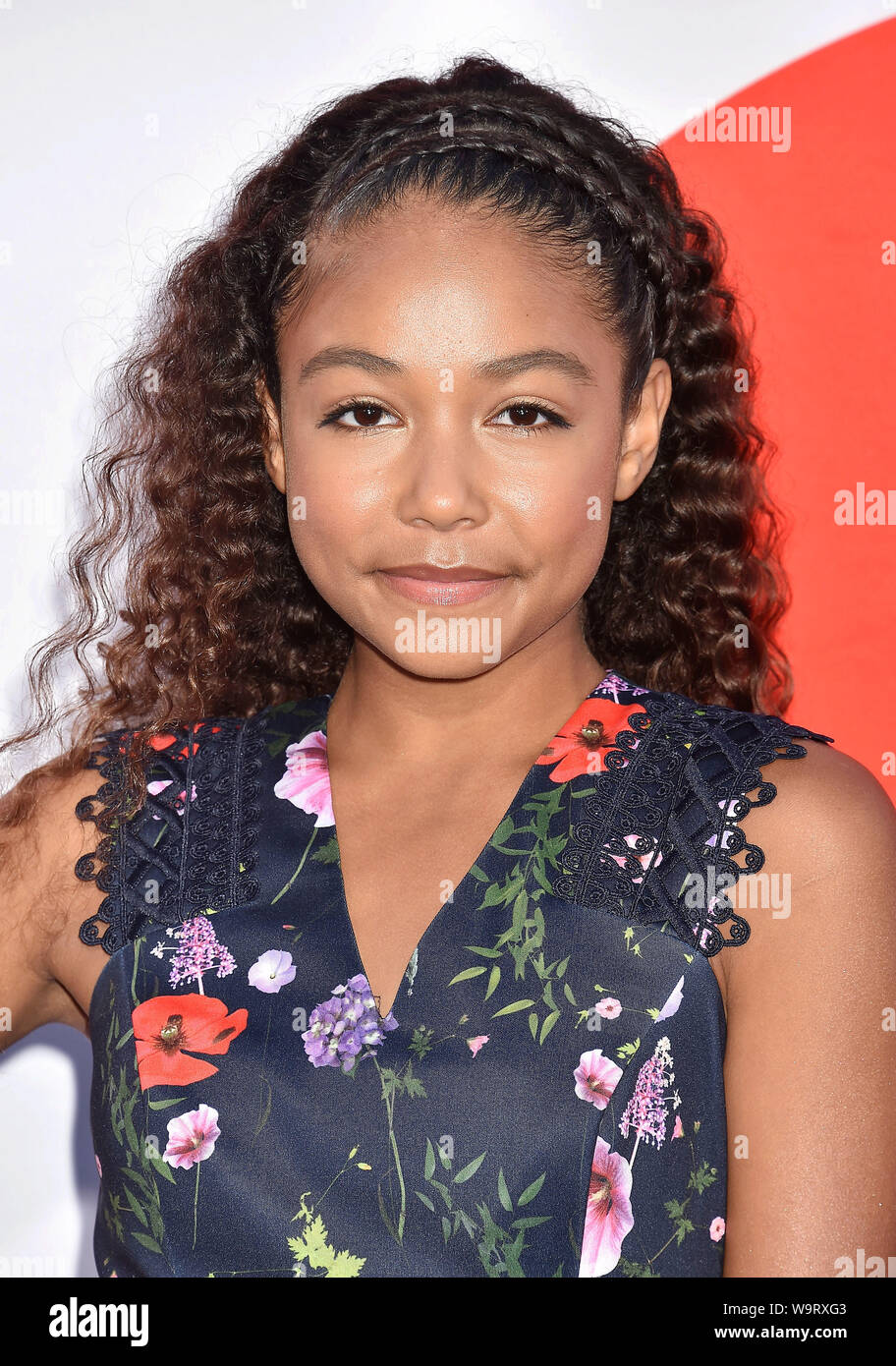WESTWOOD, CA - AUGUST 14: Millie Davis attends the Premiere Of ...