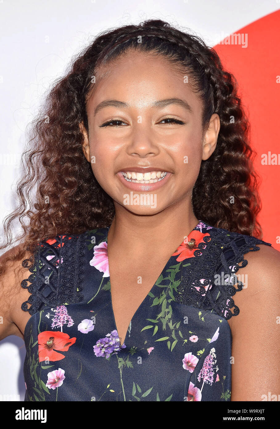 WESTWOOD, CA - AUGUST 14: Millie Davis attends the Premiere Of ...