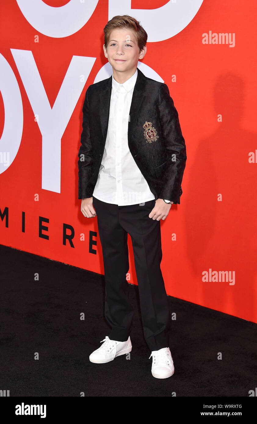 WESTWOOD, CA - AUGUST 14: Jacob Tremblay attends the Premiere Of ...