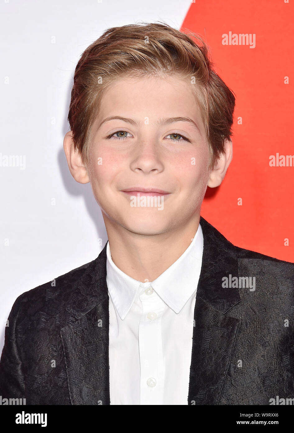 WESTWOOD, CA - AUGUST 14: Jacob Tremblay attends the Premiere Of ...