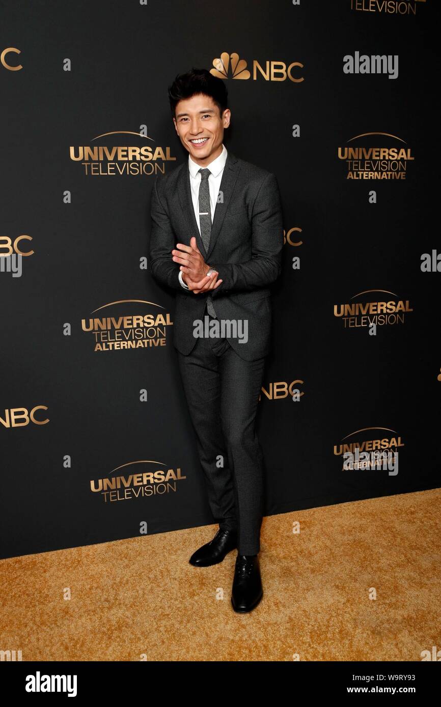 West Hollywood, CA. 13th Aug, 2019. Manny Jacinto at arrivals for NBC ...