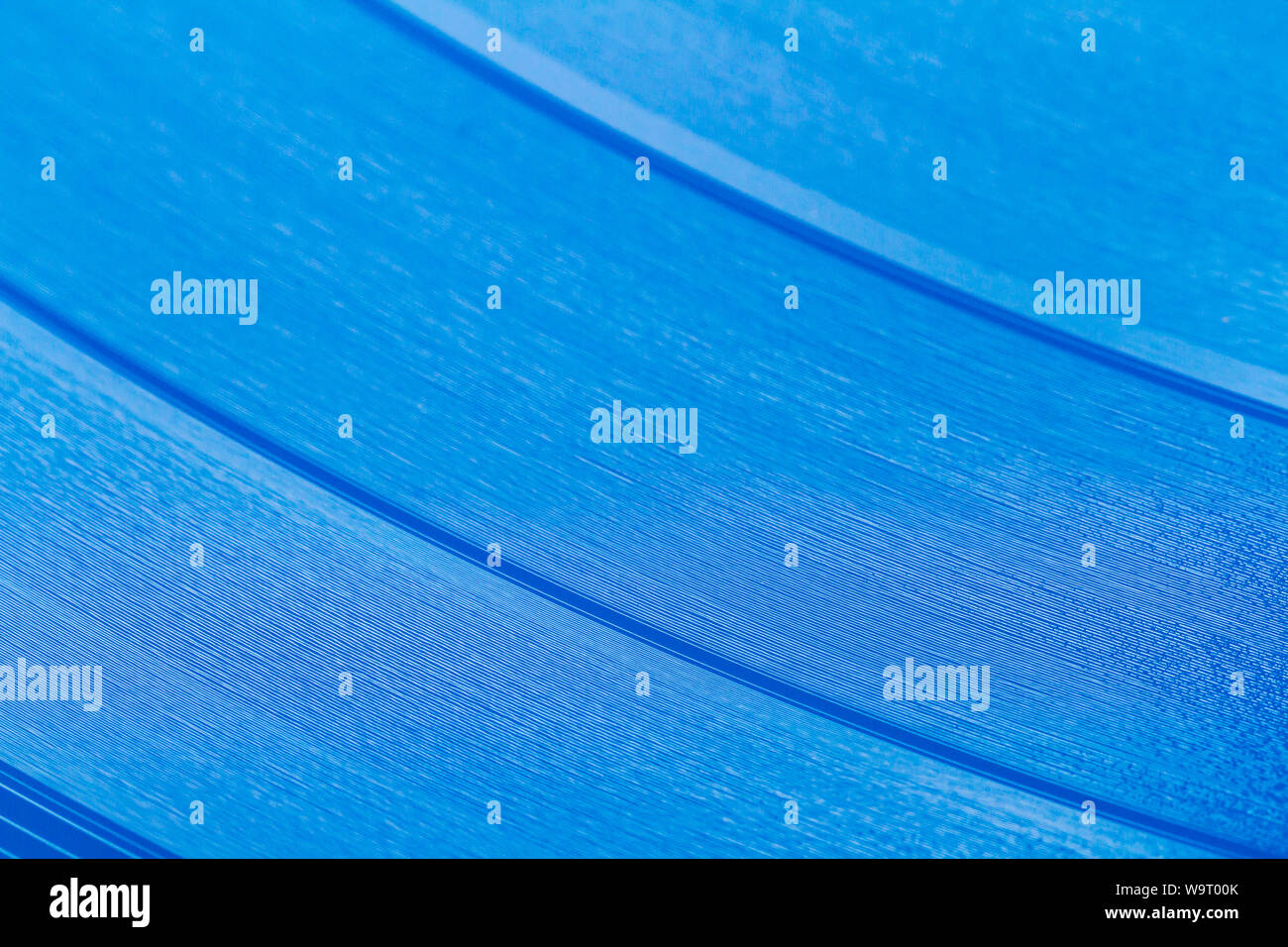 Close up of blue vinyl surface. Blue vinyl record texture background ...