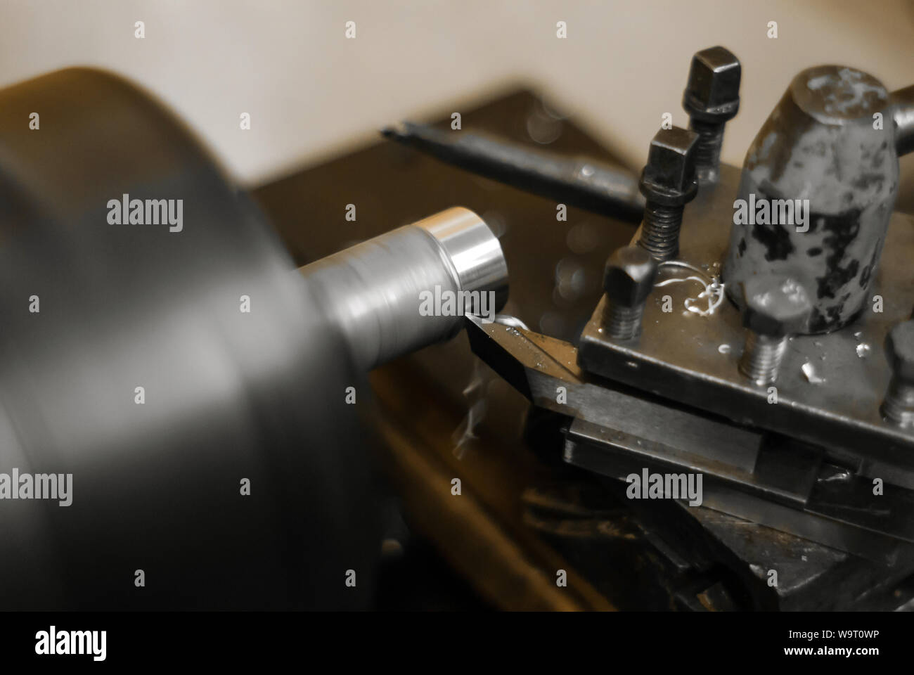 Chamfering tool lathe hi-res stock photography and images - Alamy