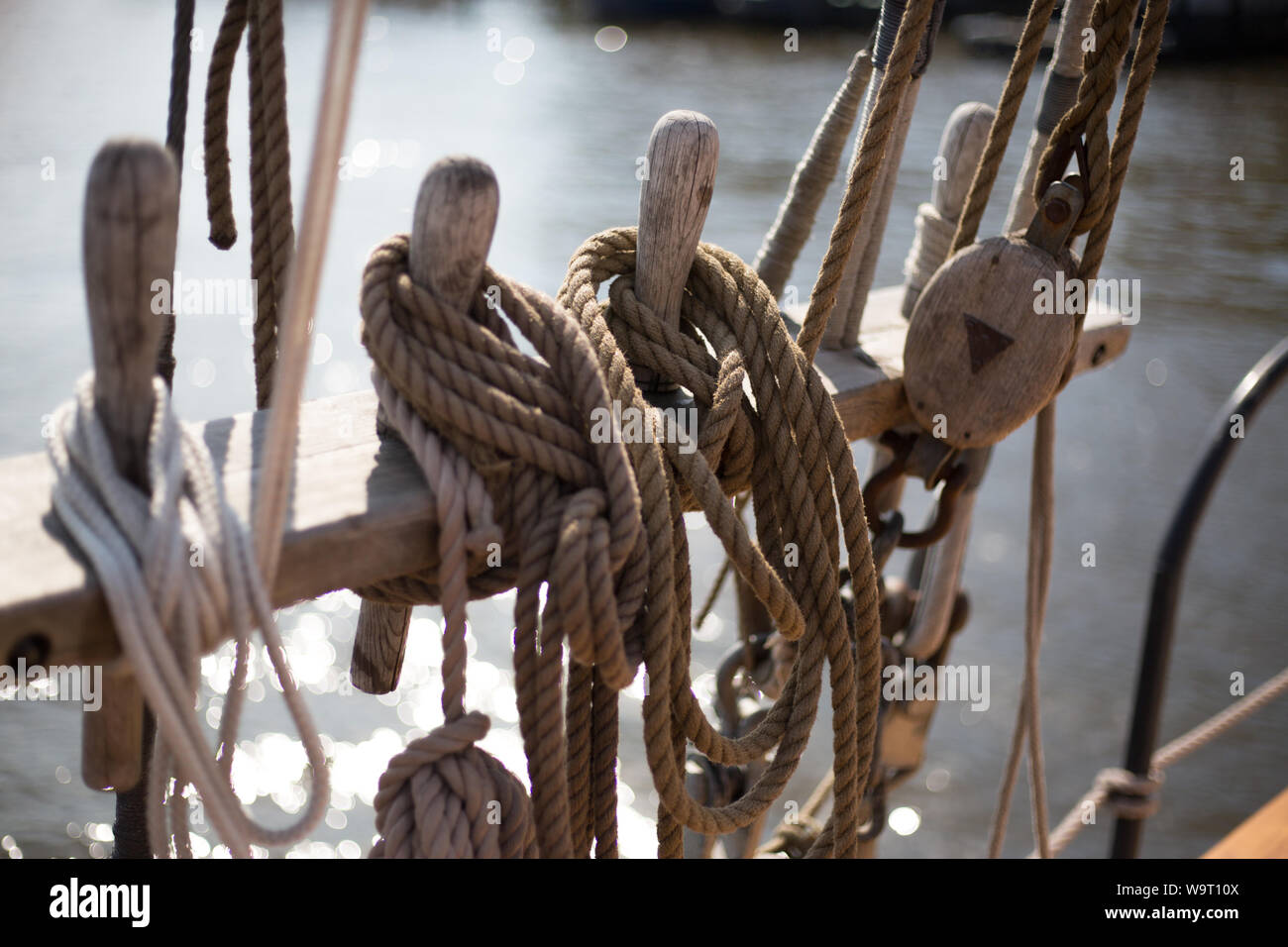 Ship rigging Stock Photo - Alamy