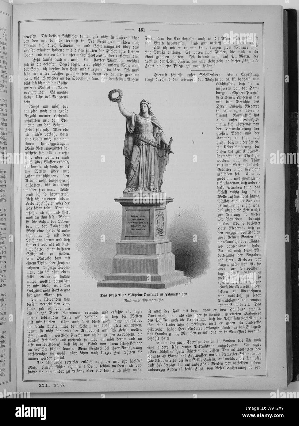 Die Gartenlaube (1875) 461 Stock Photo - Alamy