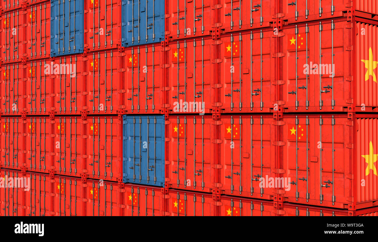Flag containers hi-res stock photography and images - Alamy