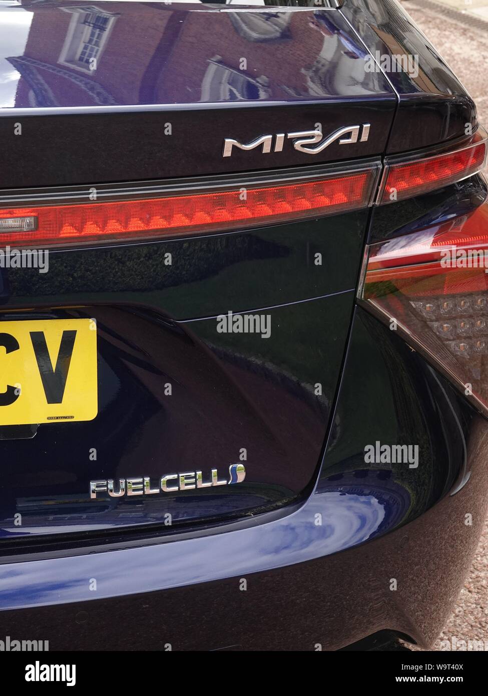 Epsom, UK. 15th Aug, 2019. Royal Automobile Club. Toyota's hydrogen ...