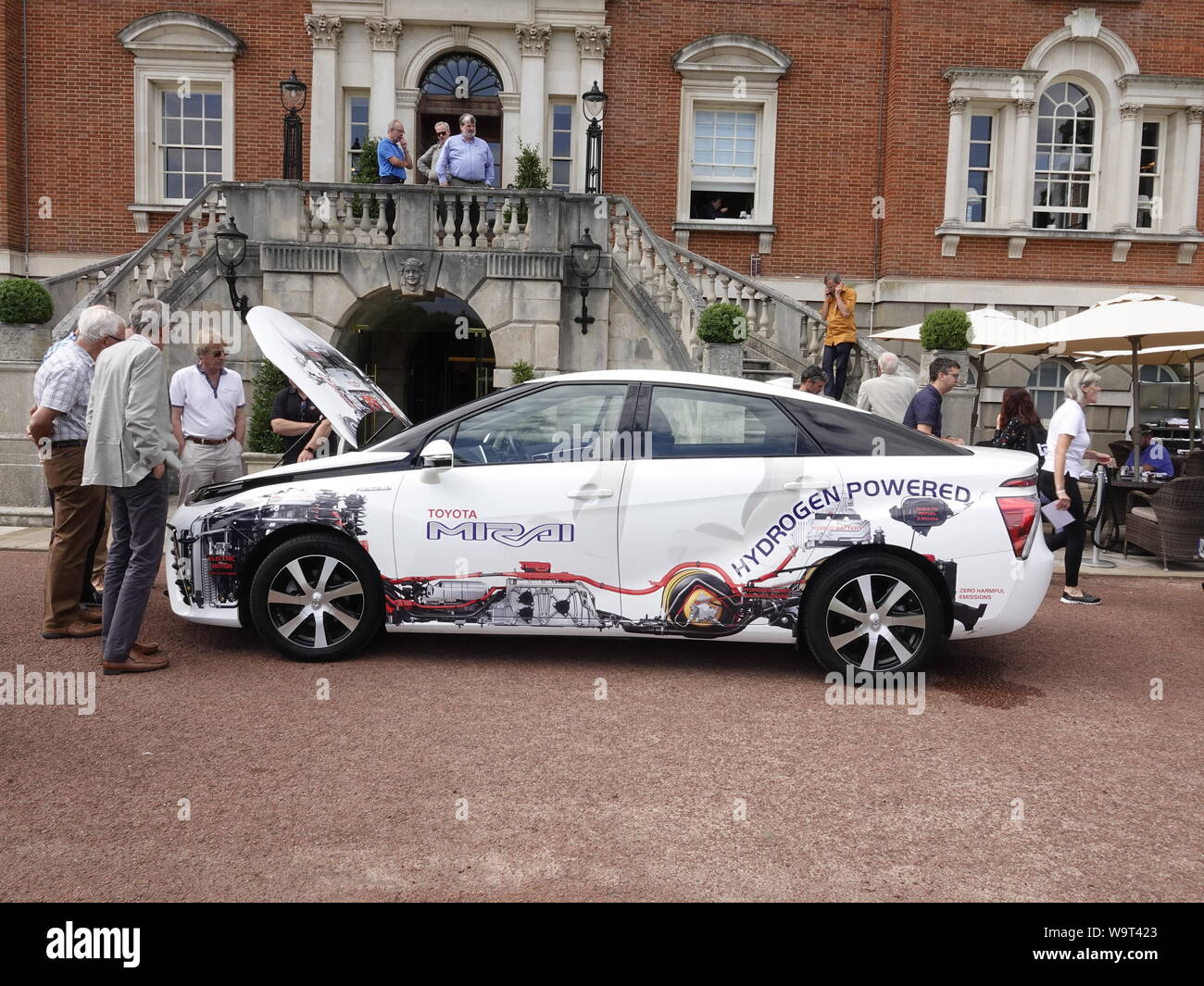 Epsom, UK. 15th Aug, 2019. Royal Automobile Club. Toyota's hydrogen ...