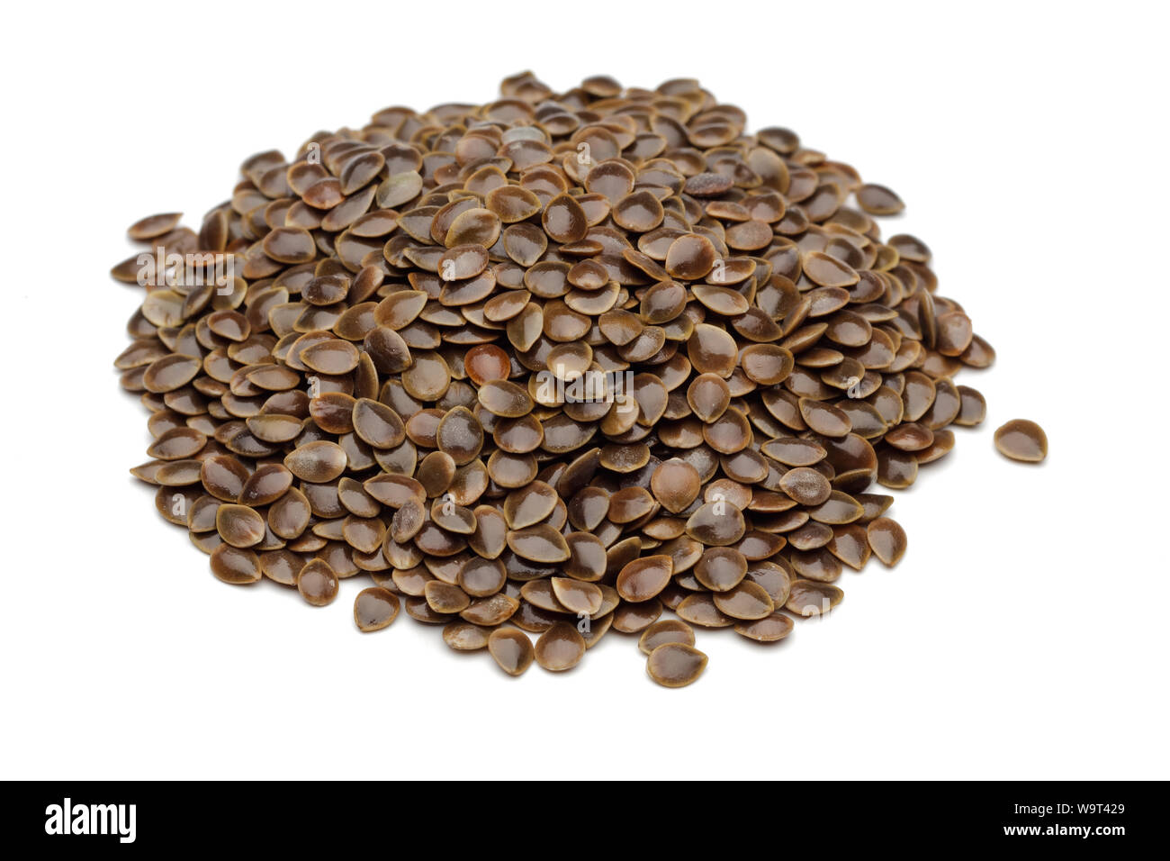 Heap of nettle seeds isolated on white background Stock Photo - Alamy