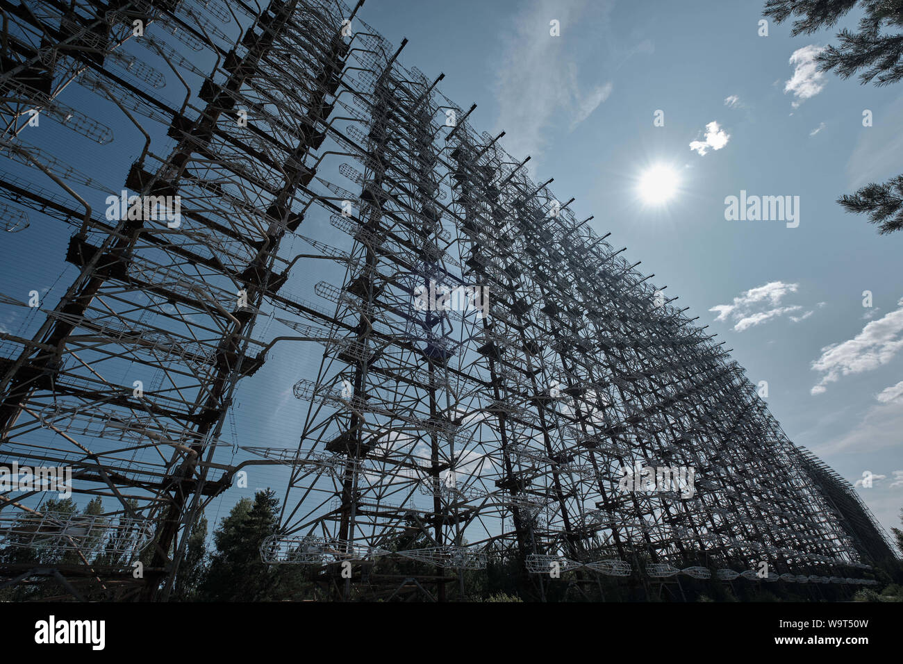 secret USSR object. Massive antenna for American nuclear missiles ...