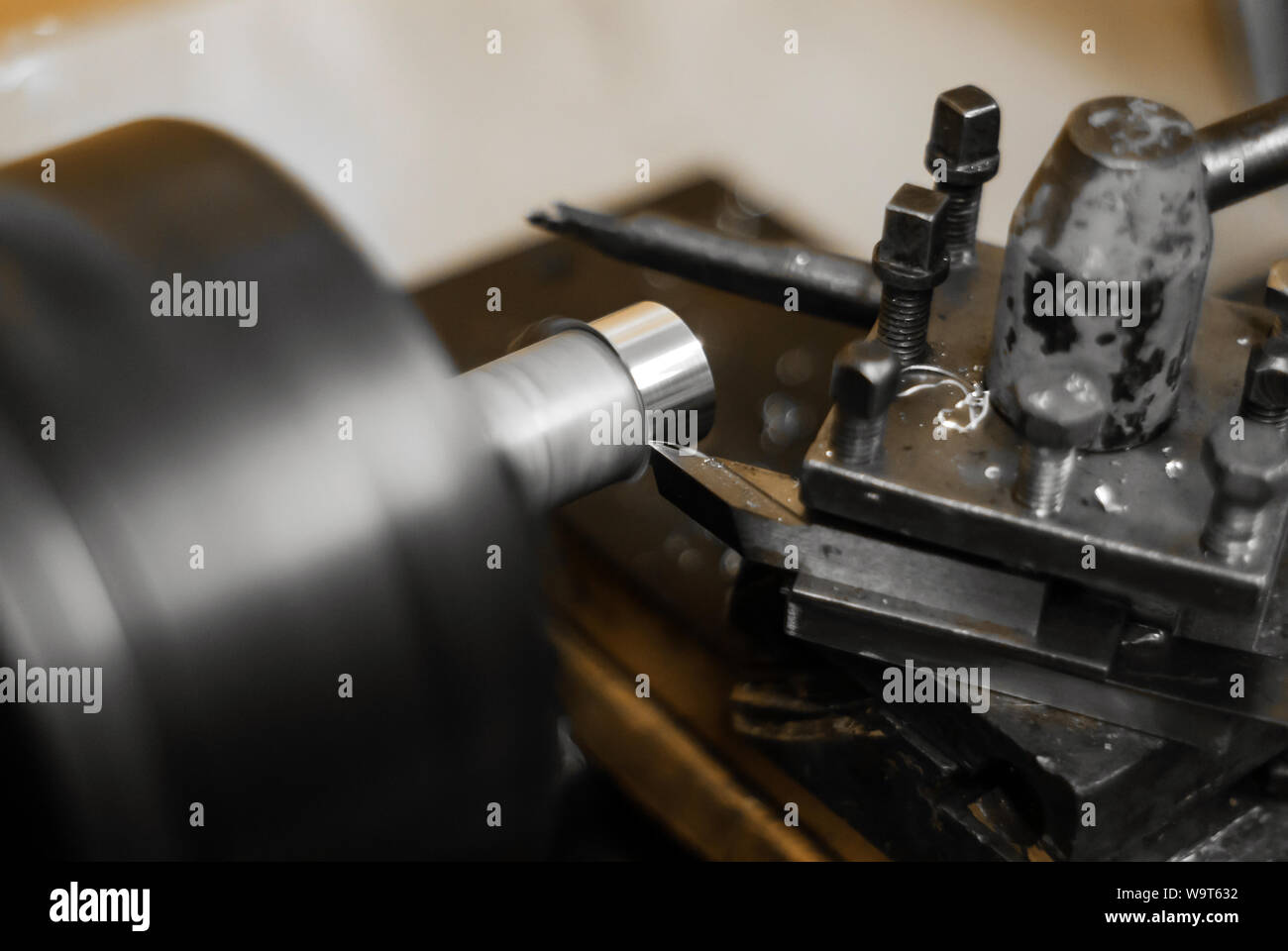 Chamfering tool lathe hi-res stock photography and images - Alamy