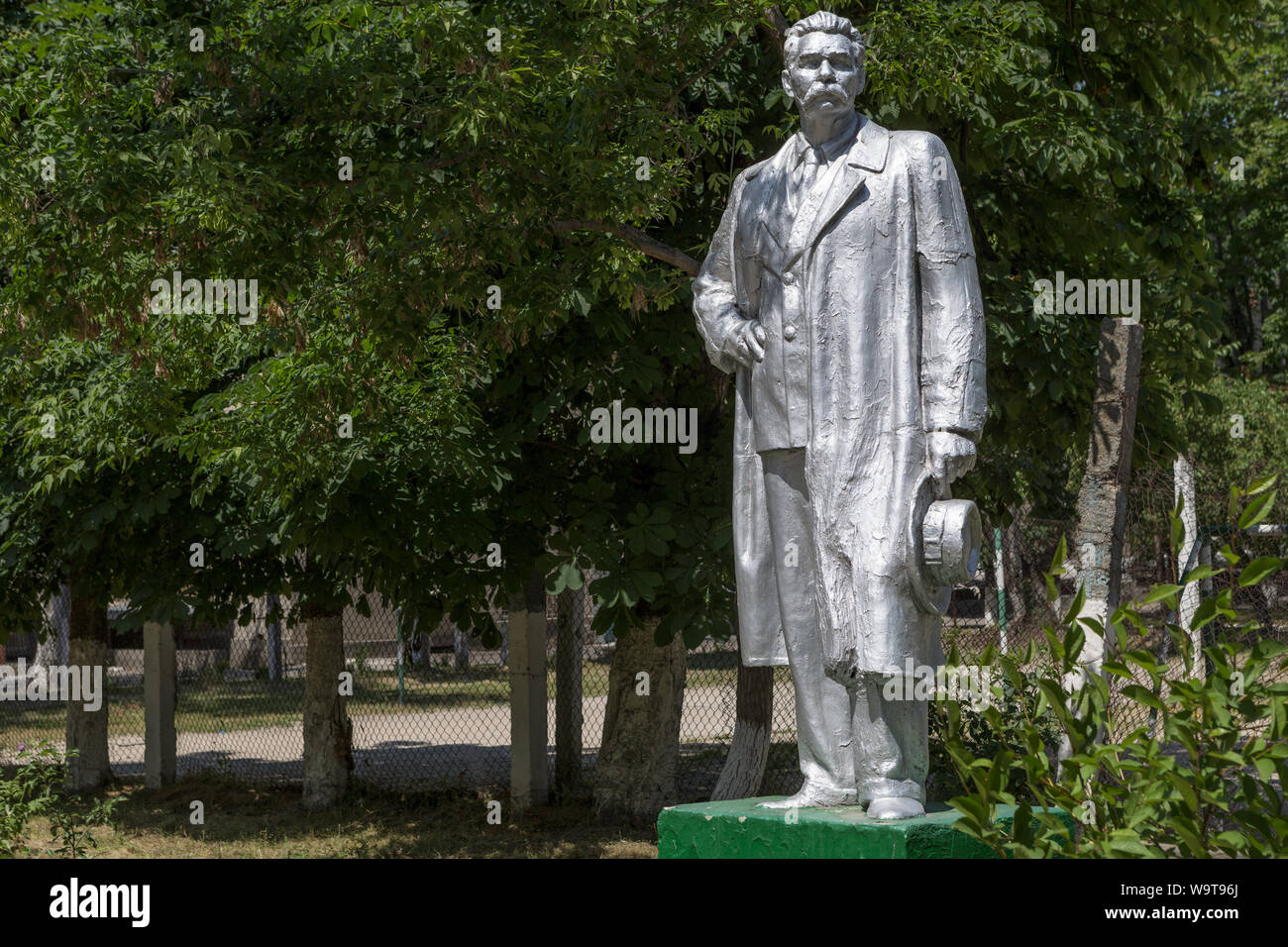 Monument, Pushkin Street, Chisinau, Moldova Stock Photo - Alamy