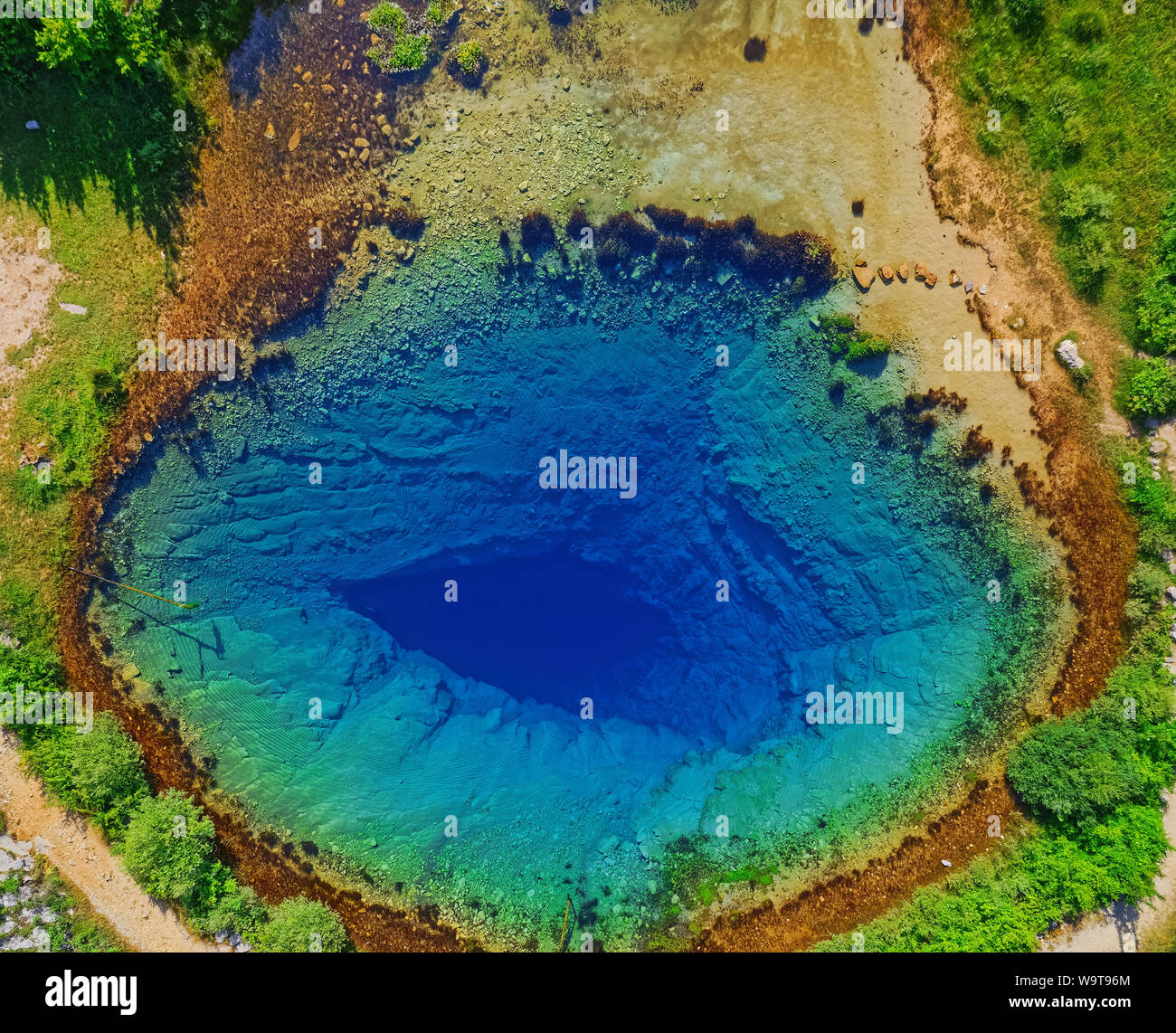 Beautiful source cetina river hi-res stock photography and images - Alamy