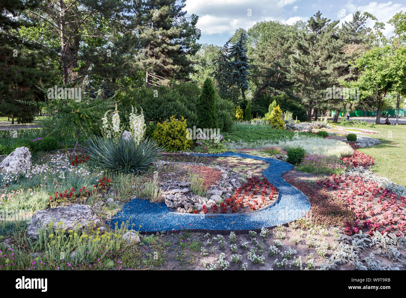 Gardens Cathedral Park Chisinau Moldova Stock Photo - Alamy